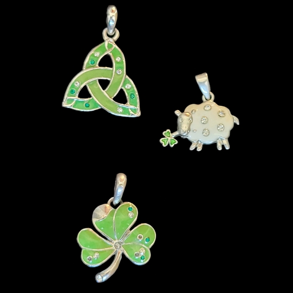 Solvar | Jewelry | Irish Charms Trinity Knot Sheep Shamrock | Poshmark